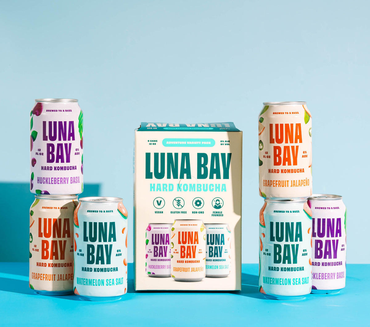 Luna Bay | Hard Kombucha, Hard Tea & Mocktails – Luna Bay Drinks